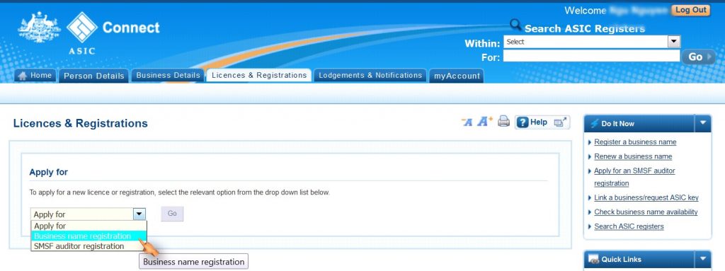 Transfer Business Name - What to do as Buyer - Gold Coast Businesses ...